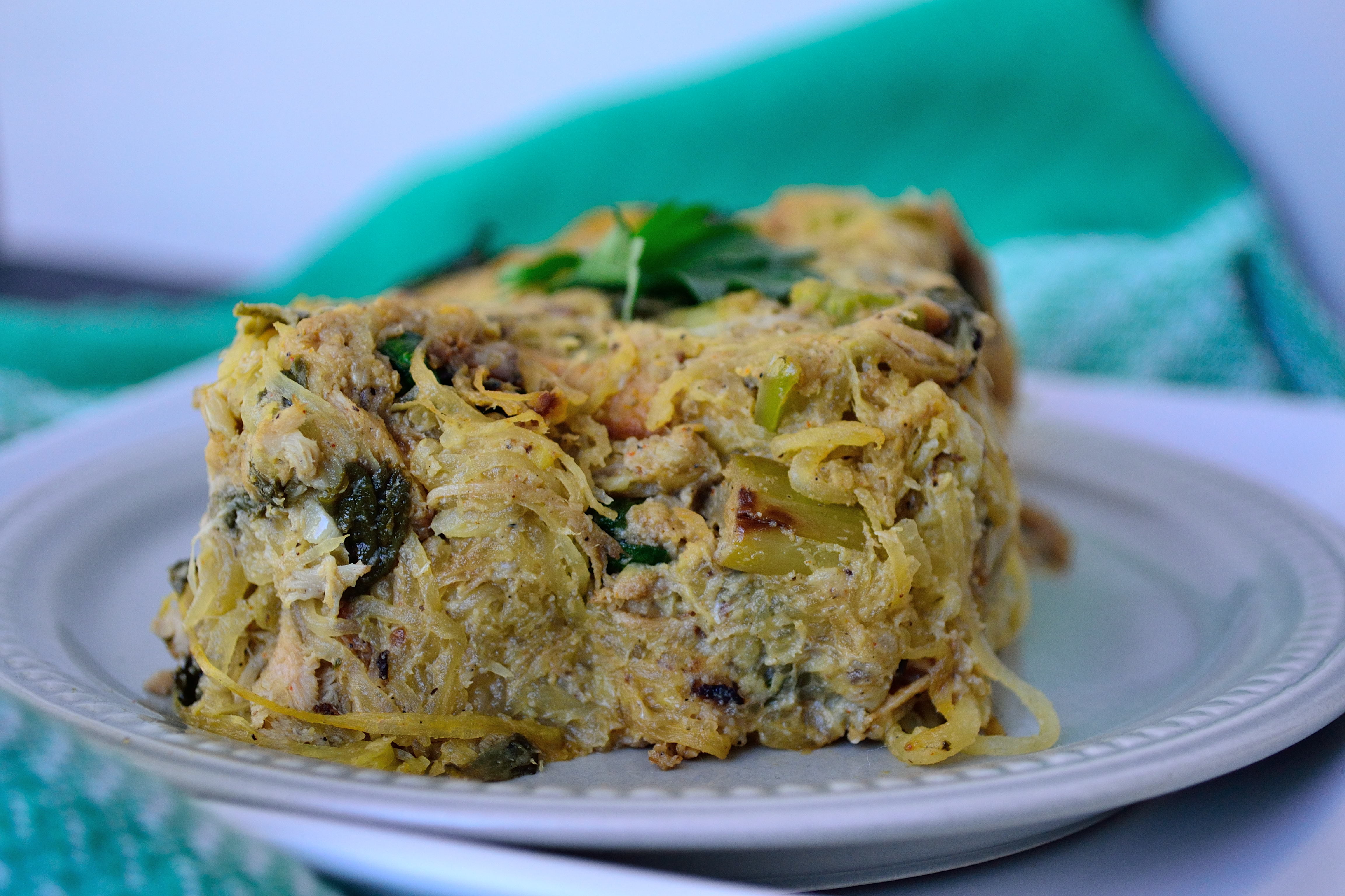 Ugly Spaghetti Squash Casserole | Life Healthfully Lived